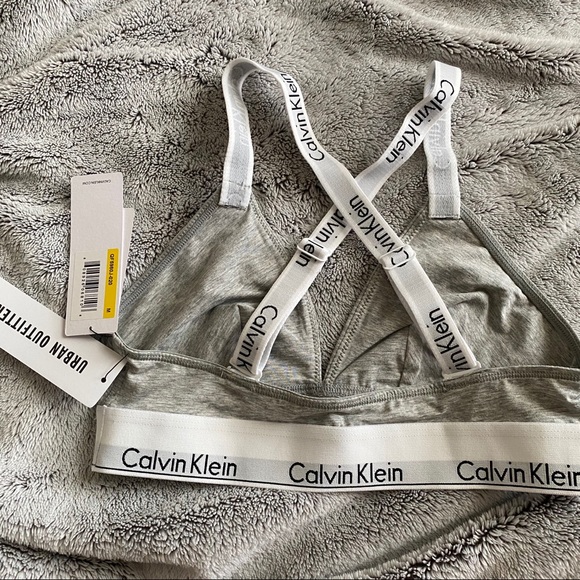 Calvin Klein | Intimates & Sleepwear | Ck Calvin Klein Grey Triangle ...